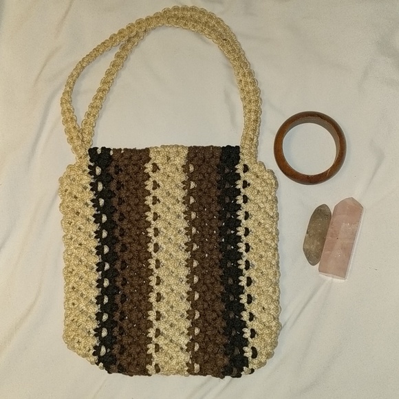 Bags | Vintage Rope Purse | Poshmark